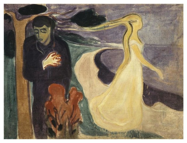 "Separation, 1896" Digital Paper Print by Edvard Munch, 18"x14", 26"x20 ...