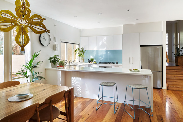 Room of the Week: A Funky Kitchen for a Young Family | Houzz NZ