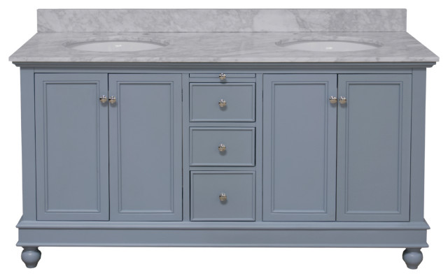 Bella 60" Bathroom Vanity - Eclectic - Bathroom Vanities And Sink ...