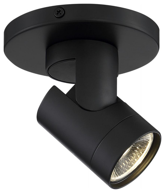 LED Monopoint, Black - Transitional - Spot Lights - by Buildcom | Houzz