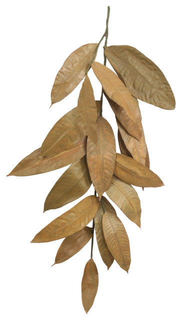 Gandaria Leaf Swag Tan Green - Traditional - Artificial Plants And ...