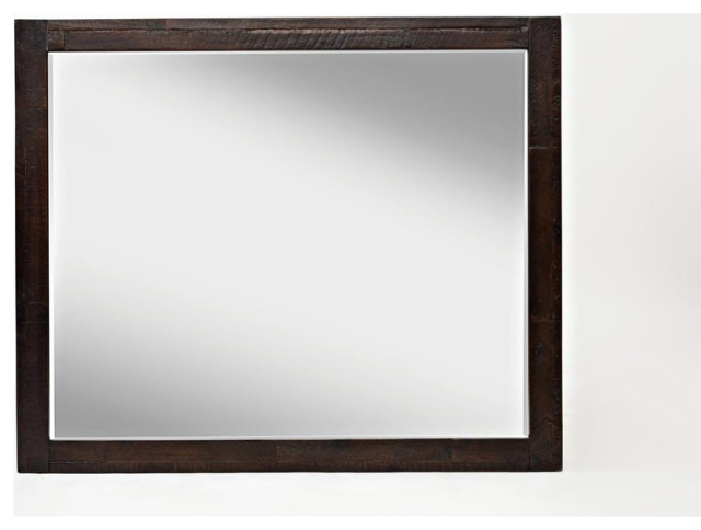 Kona Grove Mirror - Transitional - Wall Mirrors - by Bison Commerce | Houzz