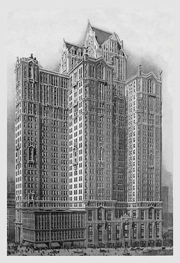 City Investing Building, 12" x 18" - Traditional - Prints And Posters ...