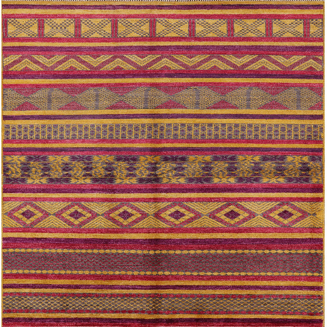 Ahgly Company Indoor Rectangle Mid-Century Modern Area Rugs, 5' x 7', 8 ...