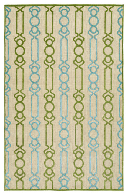 Kaleen A Breath of Fresh Air Collection Rug, Green, 3'10"x5'8 ...