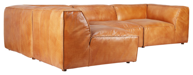 Luxe Signature Modular Sectional Antique Black - Contemporary ...