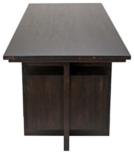 Bridge Desk, Ebony Walnut - Transitional - Desks And Hutches - by ...