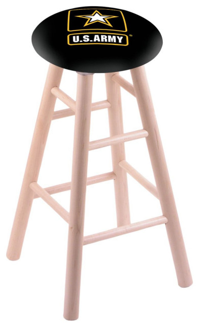 Holland RC United States Army 36" Swivel Maple Bar Stool - Natural ...
