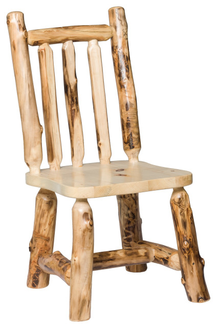 Rustic Aspen Log Kitchen Table Set - Rustic - Dining Sets - by ...