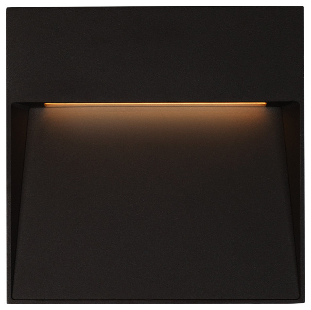 Casa Exterior Wall Lamp, Black, 8x8 - Modern - Outdoor Wall Lights And ...