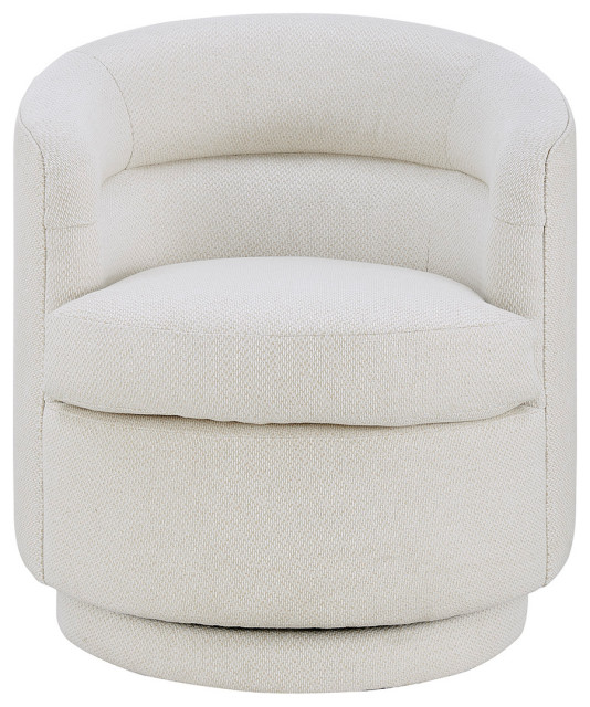 Rachel Fabric Swivel Accent Arm Chair - Transitional - Armchairs And ...