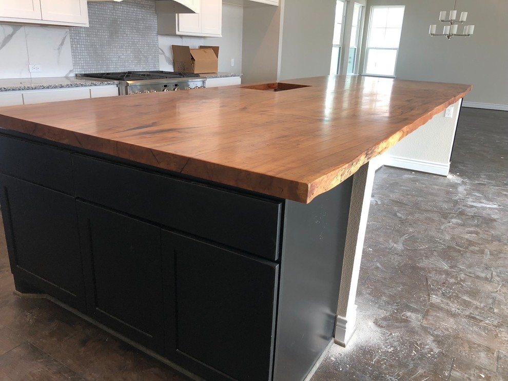 Live Edge Slabs Create Beautiful Counter tops - Contemporary - Kitchen ...