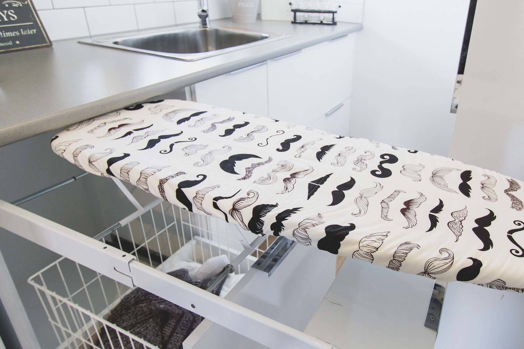 The Hardworking Laundry: How to Make Room for Ironing