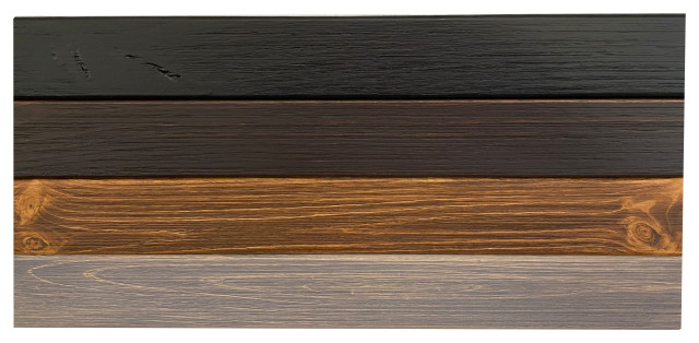 Rustic Floating Mountable Wood Shelf 3" Thick x 7" Deep, Pine, 12 ...