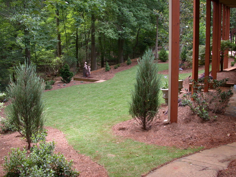 Plunkett - complete backyard remake - Traditional - Landscape - Atlanta ...