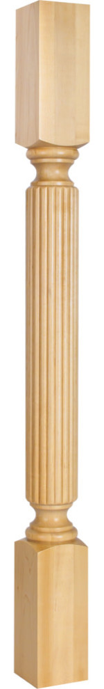 Hardware Resources P2-3 Solid Wood Furniture Millwork Corner Post ...