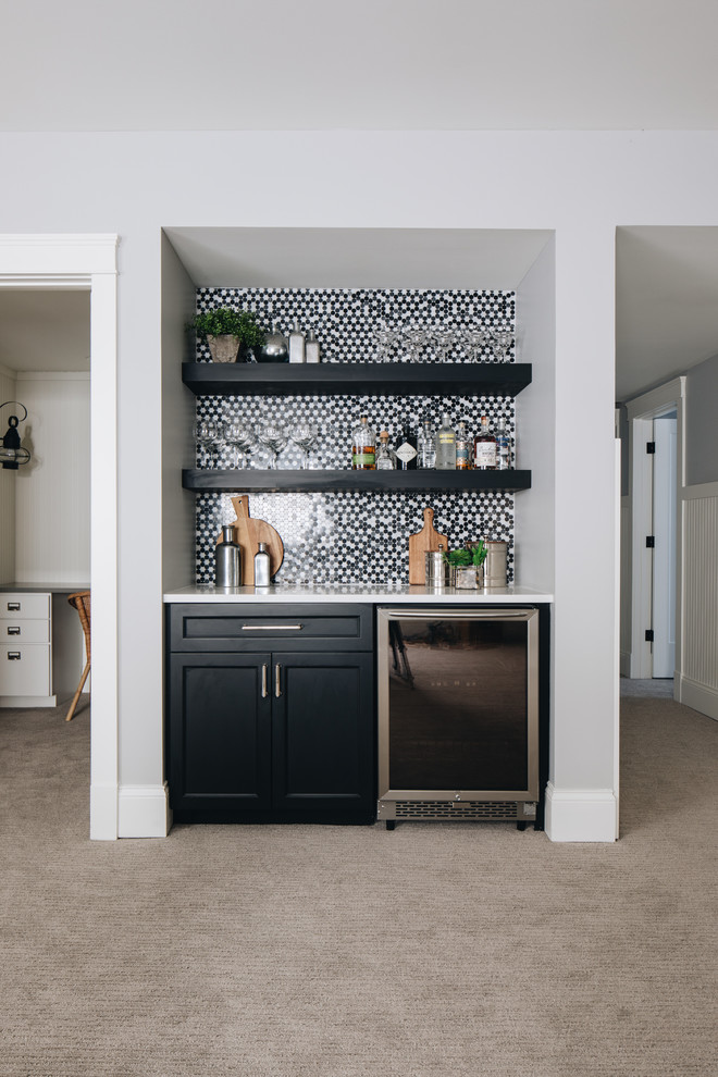 Modern Farmhouse - Home Bar - Chicago - by Timber Trails Development ...