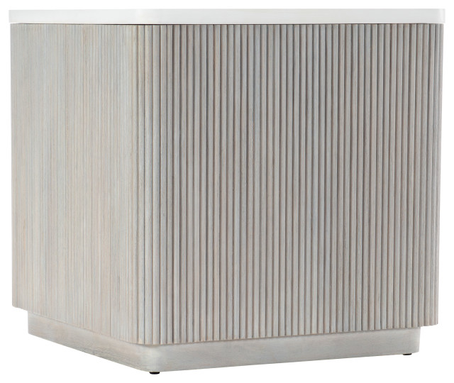 Bernhardt Colonnade Side Table, 24"W x 24"D x 24.5"H - Transitional ...