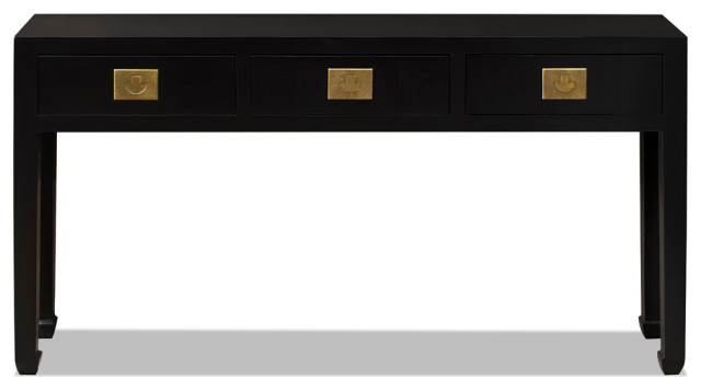 Elmwood Ming Console Table, 60"x12"x31" - Asian - Console Tables - by ...