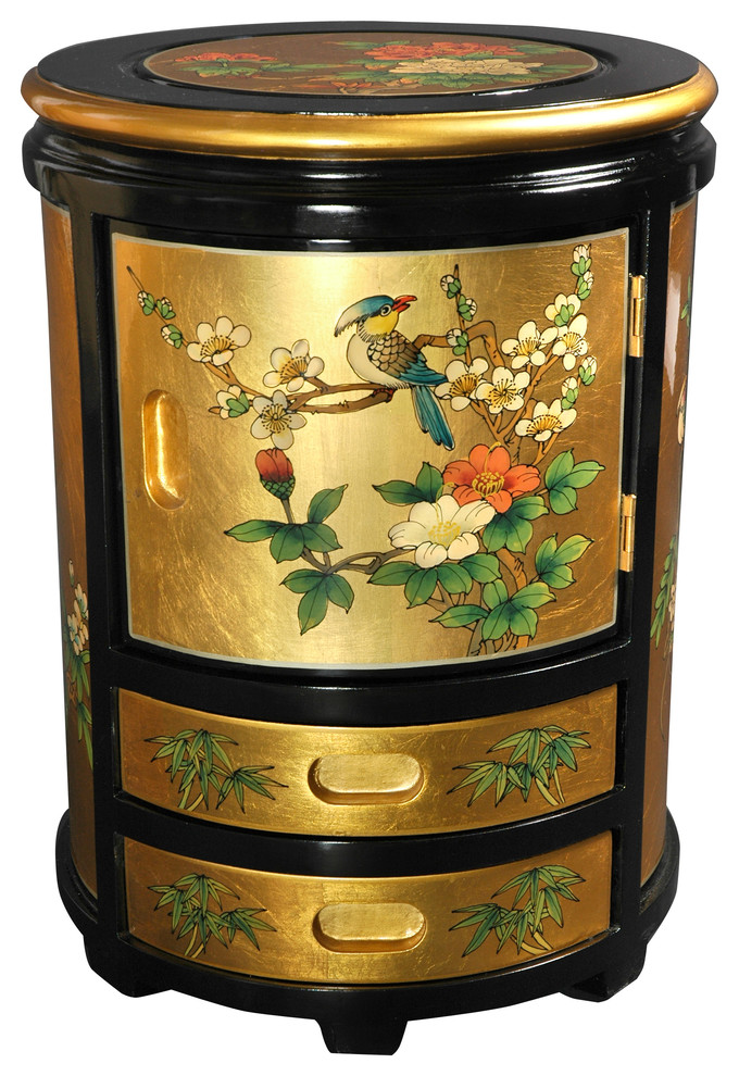 Japanese Stool - Asian - Accent And Garden Stools - by Oriental ...