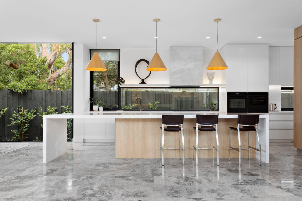 Neptune Street Mornington - Modern - Kitchen - Melbourne - by Fabian De ...