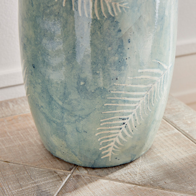 Fernscape Vase, Small, 6.5x6.5x11.75 - Tropical - Vases - by Napa Home ...