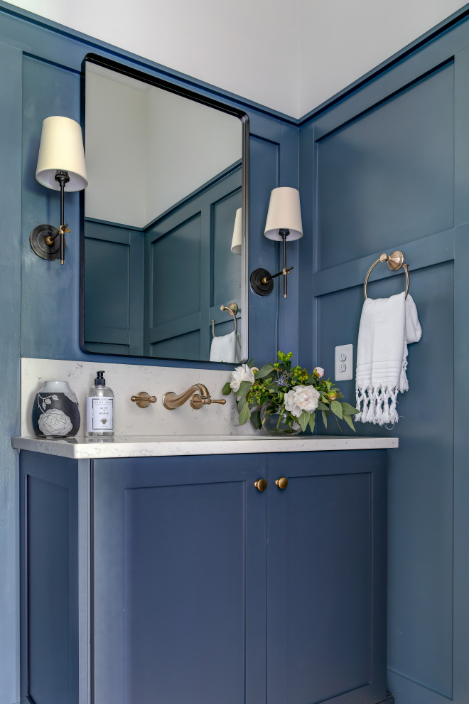 A Traditional Farmhouse - Farmhouse - Powder Room - DC Metro - by ...