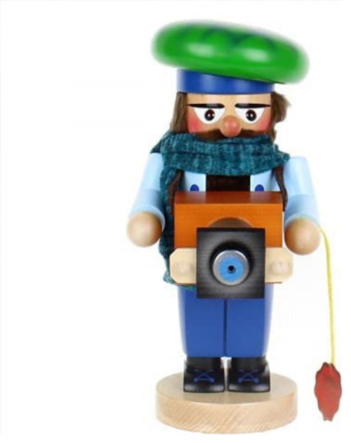 Steinbach Chubby Photographer Nutcracker, 12" - Traditional - Holiday ...