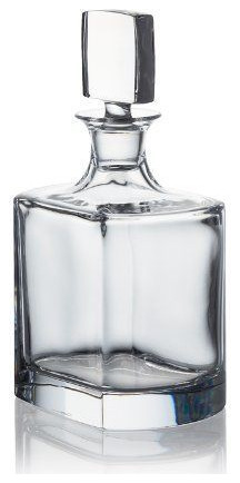 Rogaska Manhattan Whiskey Decanter 27 oz - Contemporary - Decanters ...