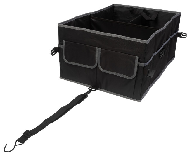 Car Organizer Collapsible Car Storage Box Trunk Organizer with ...