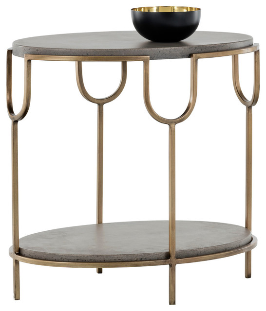 Arya End Table - Contemporary - Side Tables And End Tables - by ...