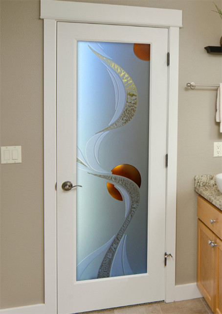 Interior Prehung Door or Interior Slab Door - Ribbon Reflection Moons ...