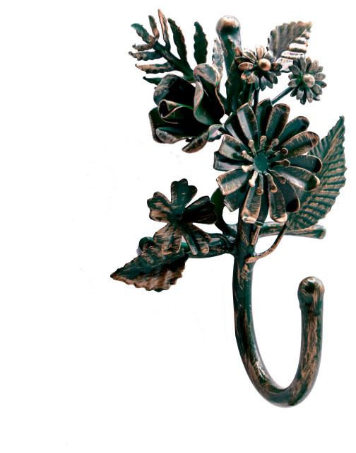Floral Wall Hook - Beach Style - Wall Hooks - by Resoursys Unlimited ...
