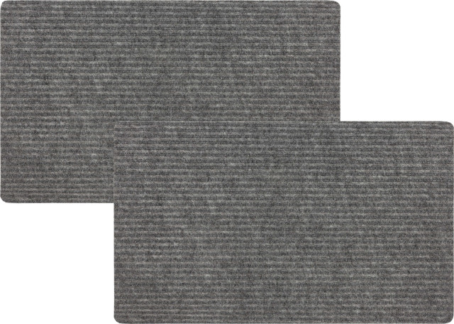 Mohawk Home Ribbed Utility Door Mat, 2 PIECE SET - Contemporary ...