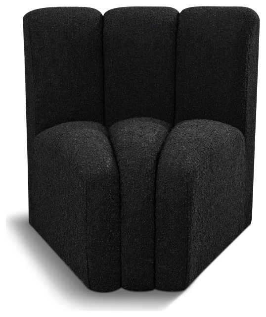 Arc Upholstered Modular Component, 1-Piece: Curved Corner ...