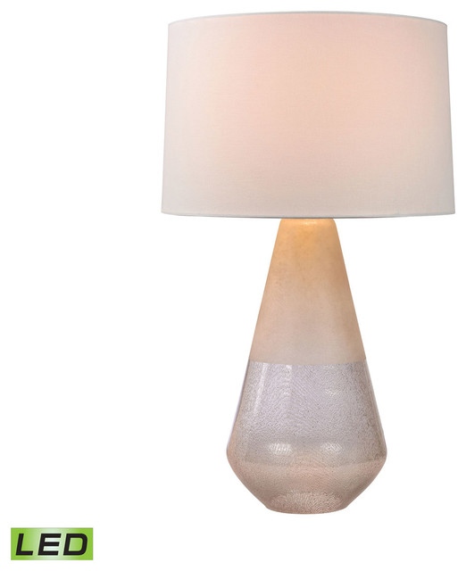 Two Tone Glass LED Table Lamp - Transitional - Table Lamps - by ...
