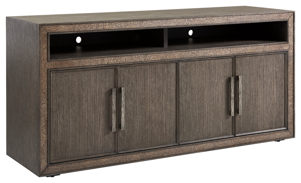 Hampton Media/Home Office Console - Transitional - Entertainment ...