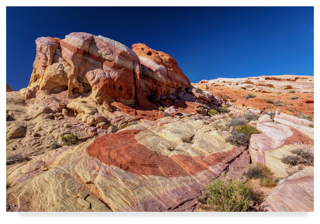 Pierre Leclerc 'Rainbow Vista' Canvas Art, 32"x22" - Southwestern ...