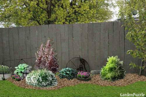 elevated (berm) flower bed. . . tell me your opinions please