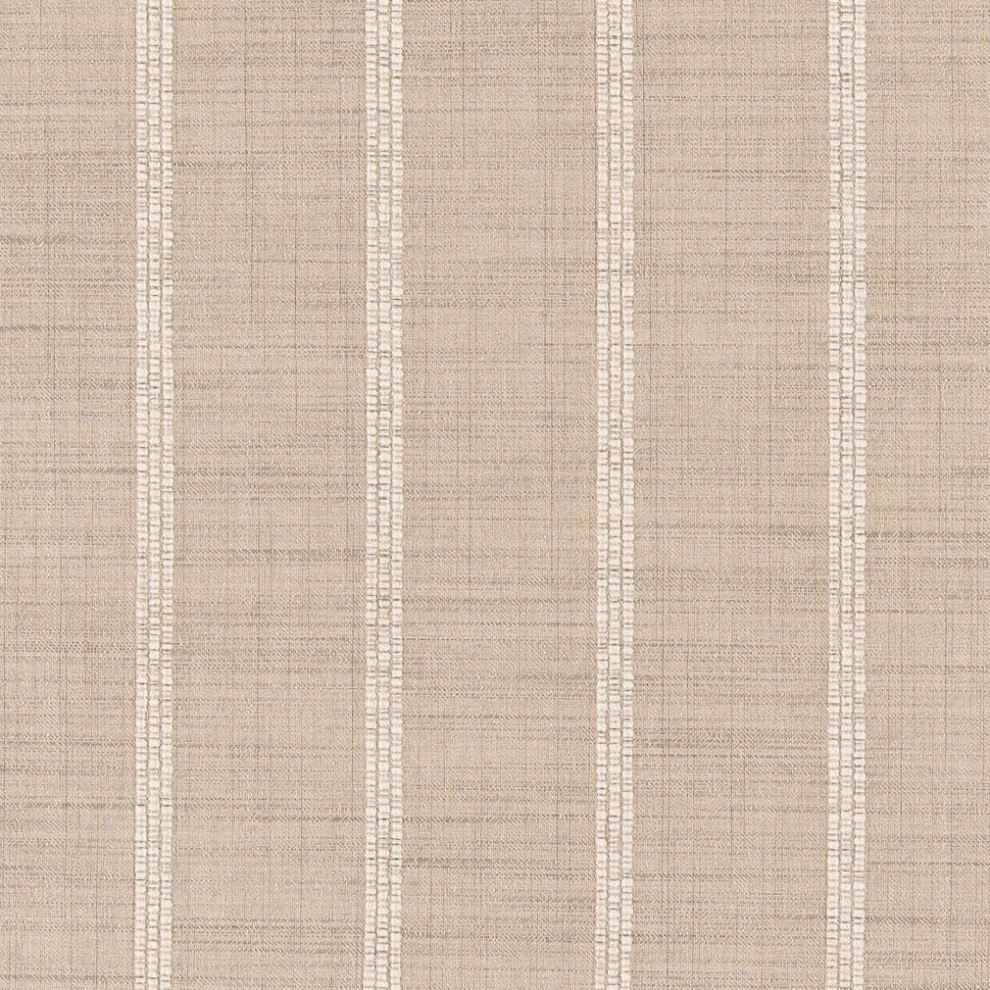 Natural Performance Stripe woven Upholstery Fabric by the Yard, By The ...