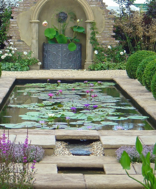 Formal Ponds - Traditional - Garden - Other - by Claudia De Yong Garden ...