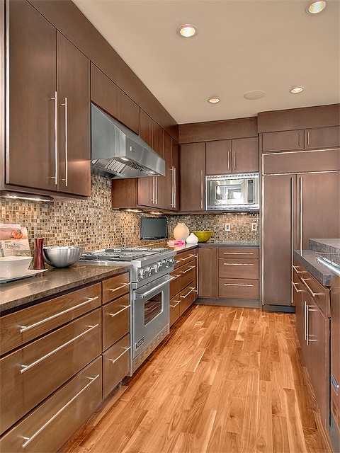 Draw The Line Design - Contemporary - Kitchen - Seattle - by Pilar ...