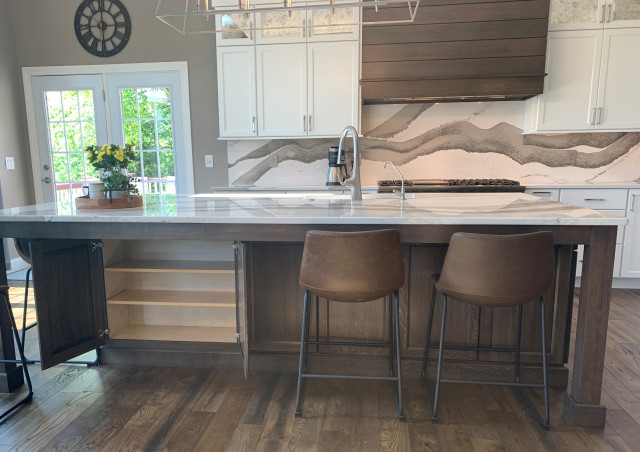 Kitchen Remodel With Amish-Built Cabinets, Skara Brae Cambria Quartz ...