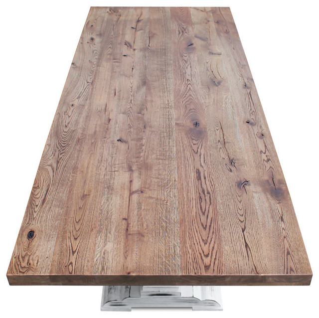 EPOCA-T60 Solid Wood Dining Table - Farmhouse - Dining Tables - by Maxima House | Houzz