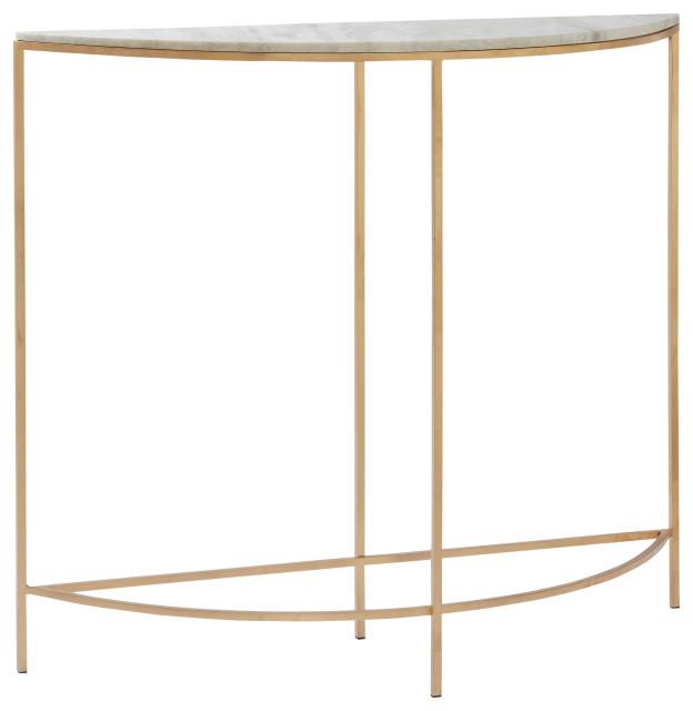 Reese Half Circle Console 40X35X12 - Contemporary - Console Tables - by ...