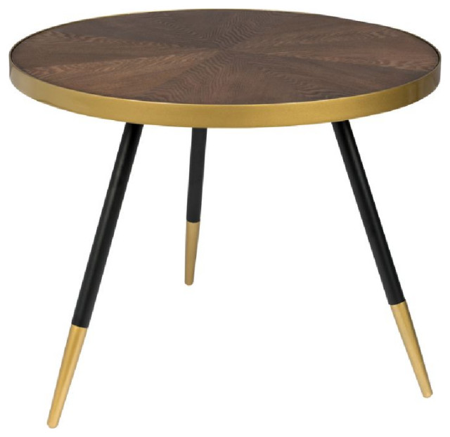 Gold Rim Coffee Table, DF Denise - Industrial - Coffee Tables - by ...