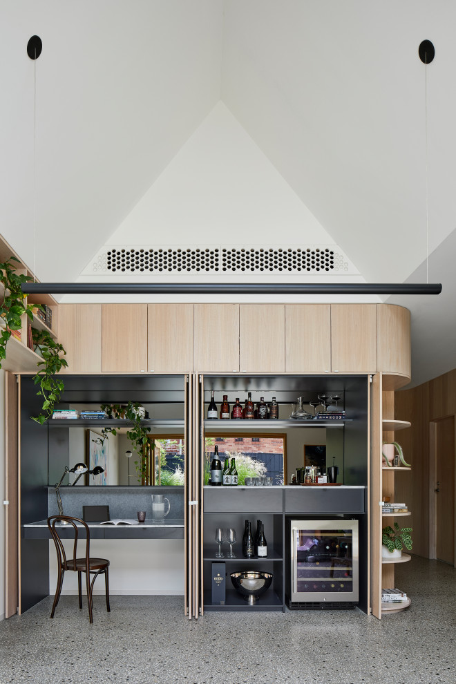 Heartbeat House - Contemporary - Home Bar - Melbourne - by Mihaly ...