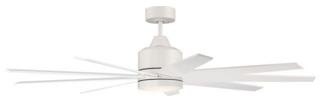 Champion 60" Ceiling Fan in Matte White - Transitional - Ceiling Fans ...