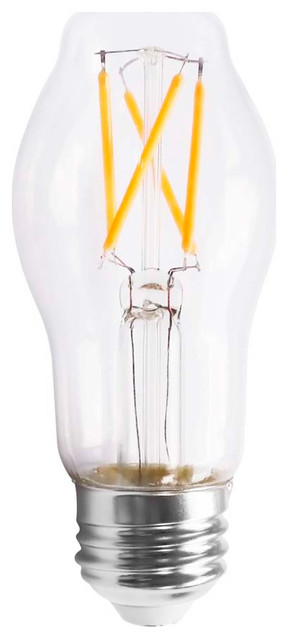 Satco 5.5w BT15 LED Clear Medium base 2700K 500 lumens 120 volts - Led ...