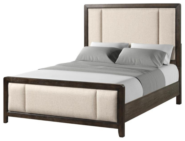 Fulton Queen Bed - Contemporary - Platform Beds - by Bison Commerce | Houzz